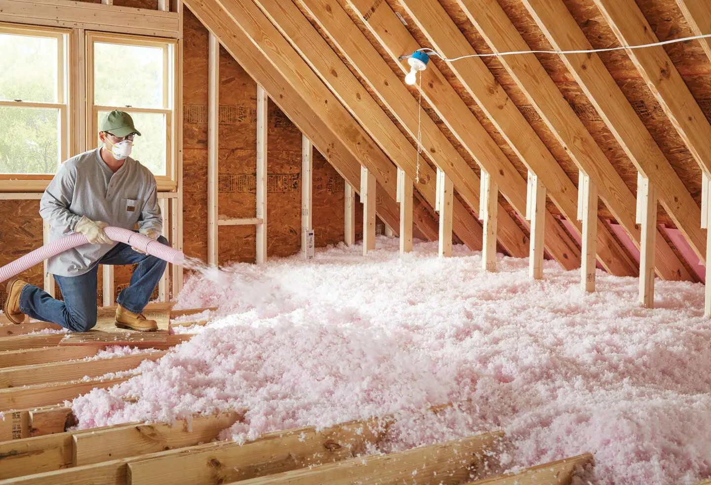 Premium Fiberglass Batt Insulation Installation In Pefferlaw